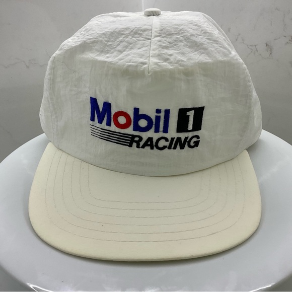Stange | Accessories | Vintage Mobil Snapback Made In Usa Racing Hat ...